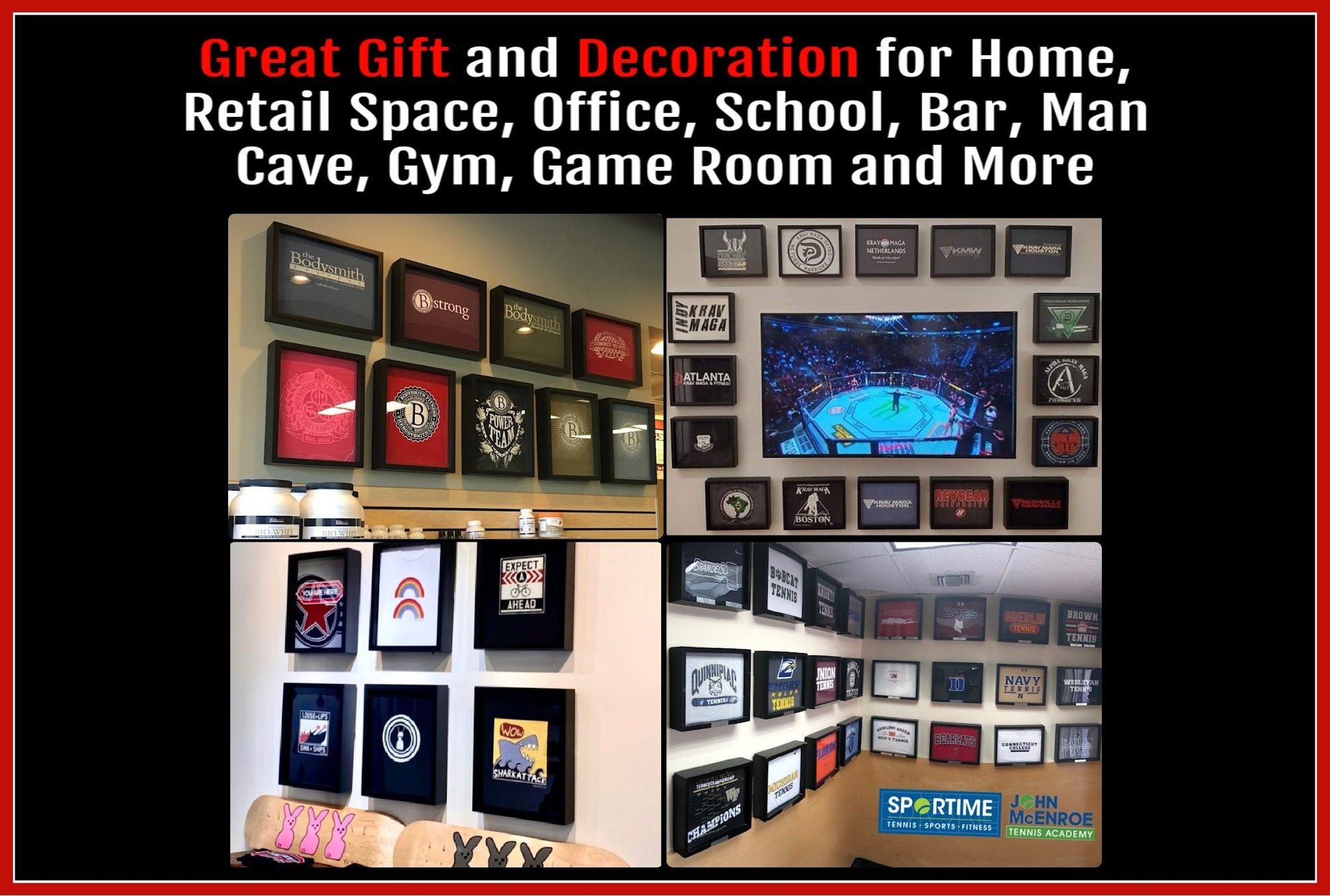 Frame and Display your Favorite Tee Shirt with the Shart T Shirt Frame