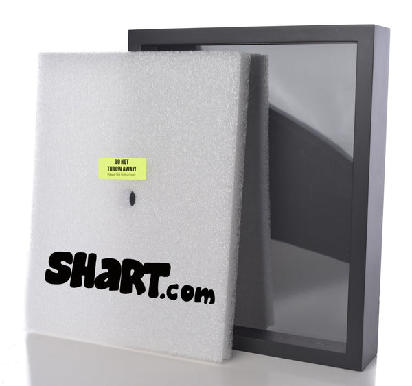 Frame and Display your Favorite Tee Shirt with the Shart T Shirt Frame